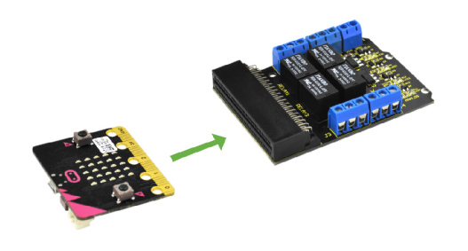 KS0293 Keyestudio Relay Breakout Board for micro bit - Keyestudio Wiki