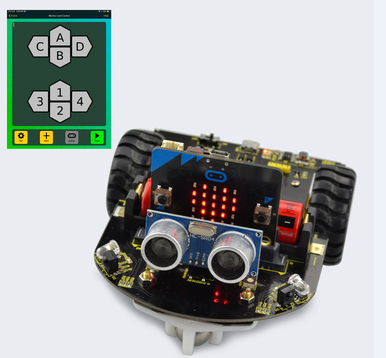 Ks0356 keyestudio Micro:bit Mini Smart Robot Car - Keyestudio Wiki