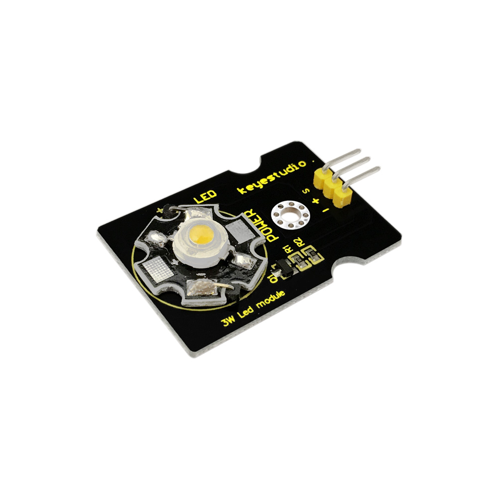 Ks0010 keyestudio 3W LED Module - Keyestudio Wiki