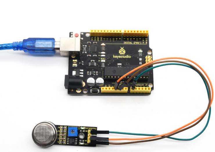Ks0040 keyestudio Analog Gas Sensor - Keyestudio Wiki