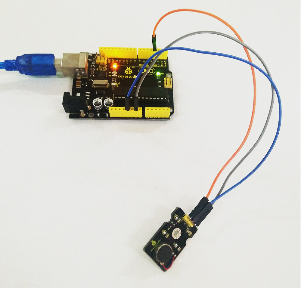 KS0450 Keyestudio Vibration Motor Module (Black and Eco-friendly) - Keyestudio Wiki