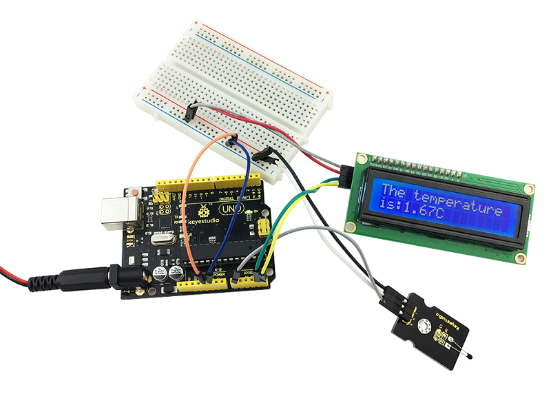 Ks0033 keyestudio Analog Temperature Sensor - Keyestudio Wiki