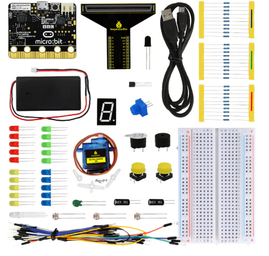 Ks0306 keyestudio Beginner Starter Kit for micro bit(STEM Education Programming Kit for Children ...