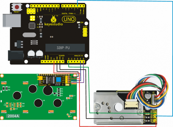 Ks0196 keyestudio PM2.5 Dust Sensor Module - Keyestudio Wiki