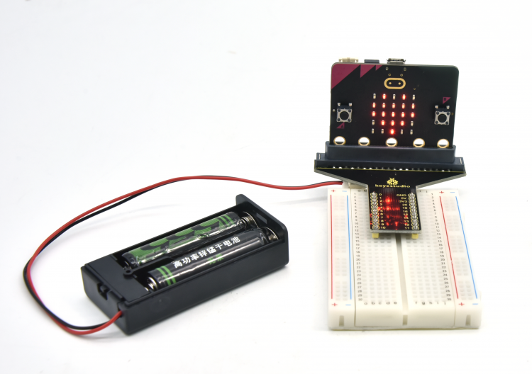 KS4016 Keyestudio Micro: bit T-type Shield V2.0 Adapter(Black and Eco ...