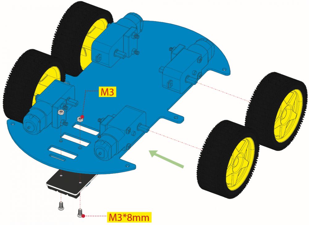 KS0470 Keyestudio 4WD BT Robot Car V2.0 Kit for Mixly - Keyestudio Wiki
