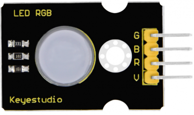 KS0459 Keyestudio 10mm Highlight Full-color LED RGB Module - Keyestudio Wiki