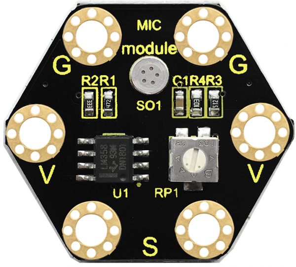 Ks0423 keyestudio micro:bit Microphone Module - Keyestudio Wiki
