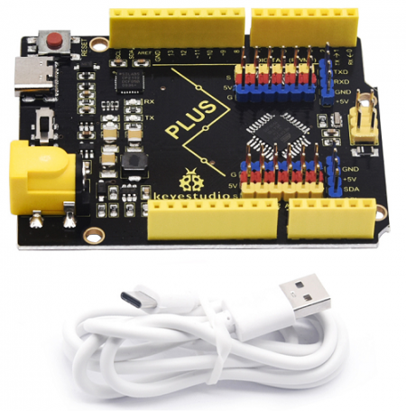 KS0486 Keyestudio PLUS Development Board (Black And Eco-friendly ...