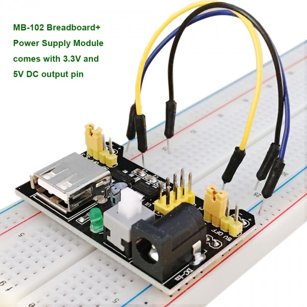 KS0332 Keyestudio 830 Tie-Points Breadboard + Breadboard Wire Pack of ...