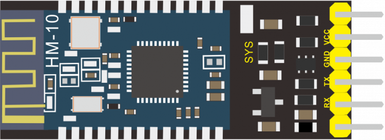 KS0455 keyestudio HM-10 Bluetooth-4.0 V3 Compatible with HC-06 Pins ...