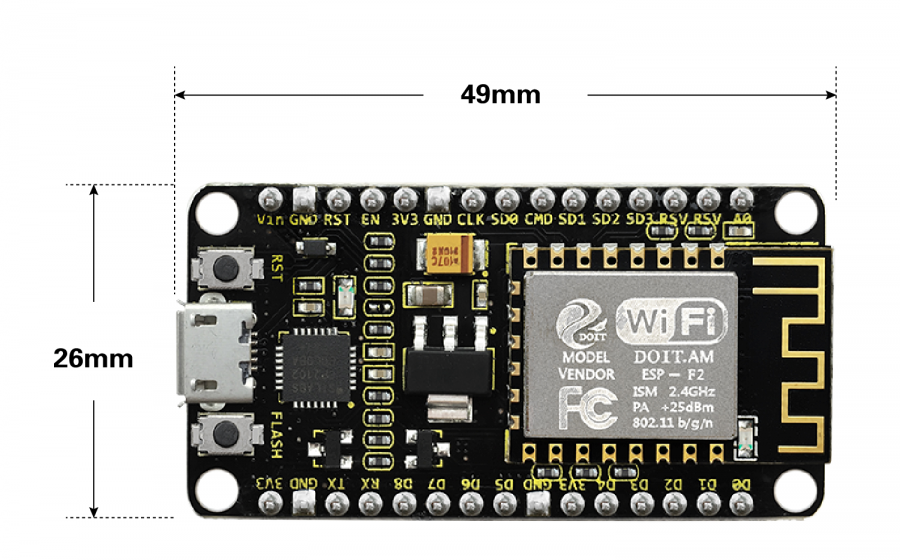 KS0389 keyestudio ESP8266 WiFi Development Board - Keyestudio Wiki