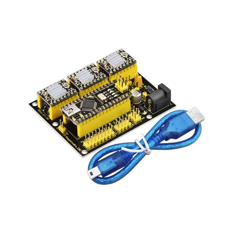 Ks0096 keyestudio CNC Kit / CNC Shield V4.0 + Nano 3.0+3pcs a4988 ...