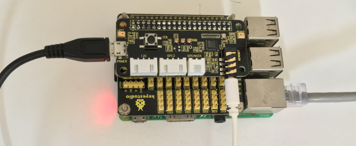 Ks0314 keyestudio ReSpeaker 2-Mic Pi HAT V1.0 - Keyestudio Wiki