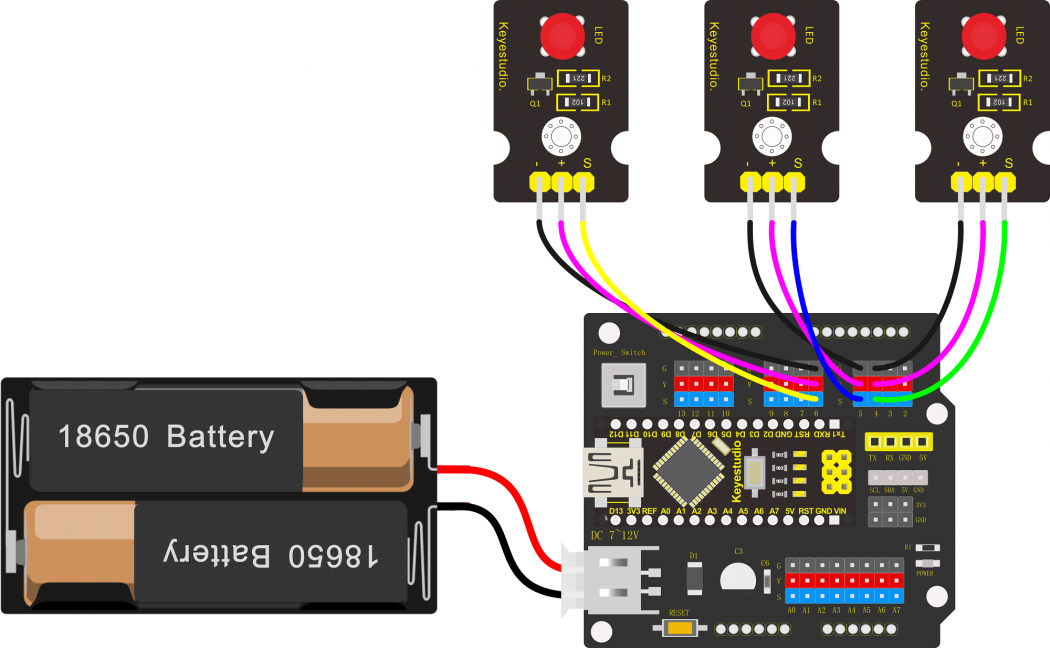 KS0425 keyestudio NANO Shield - Keyestudio Wiki