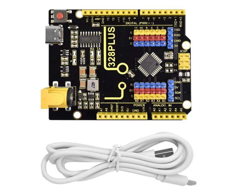 KS0546 Keyestudio 328 PLUS Development Board Compatible with Arduino R3 ...