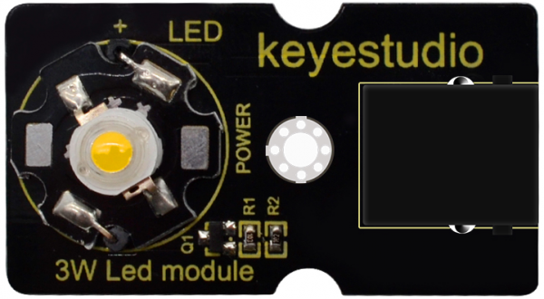 KS0439 EASY Plug 3W LED Module - Keyestudio Wiki