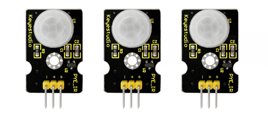 KS0335 Keyestudio PIR Motion Sensor 3PCS - Keyestudio Wiki