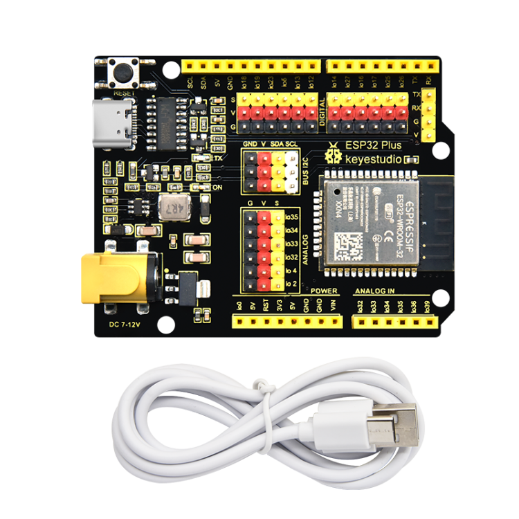 KS5016 Keyestudio ESP32 PLUS Development Board - Keyestudio Wiki